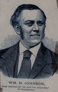 Chief Engineer William H. Johnson – Fireman's Hall Museum Philadelphia