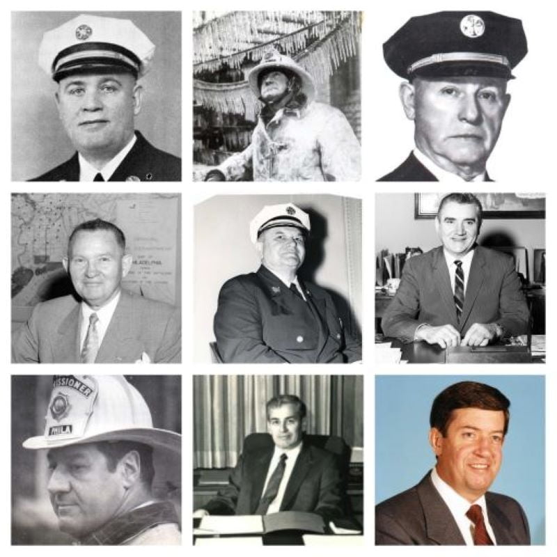PFD Leadership: 1871 – Present – Fireman's Hall Museum Philadelphia